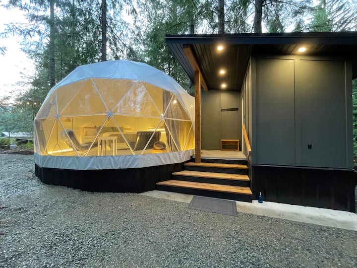 Oasis - Cowichan Lake's Premier Luxury Dome - Vancouver Island