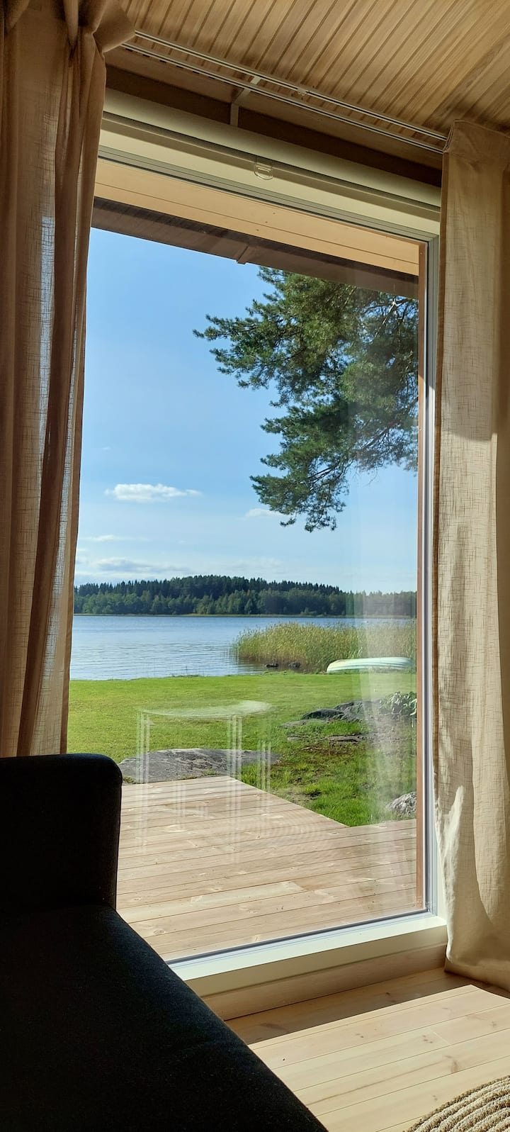 Villa Lijo, Moderni Mökki Järven Rannalla - Finland