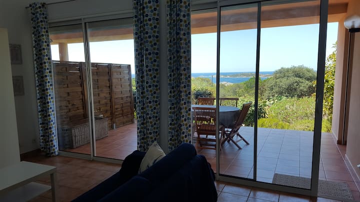 Villa Con Splendida Vista Mare - Pianottoli-Caldarello
