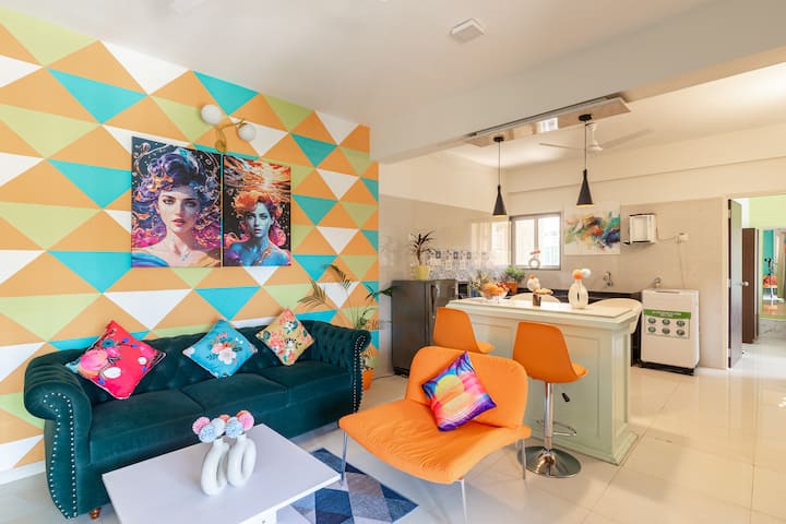 Bonito By Alohagoa: 2bhk Swimming Pool View Apt. - Anjuna