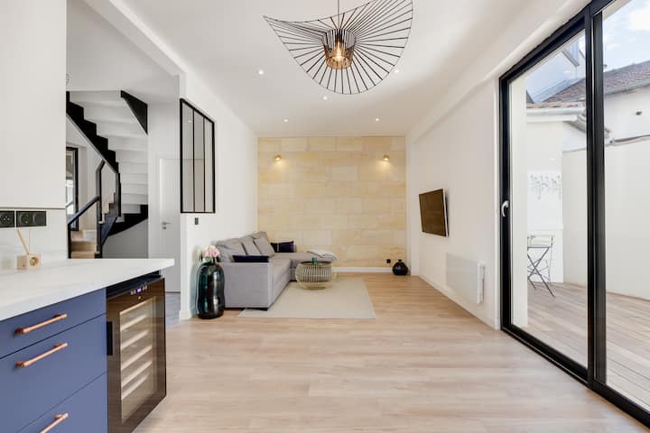 Charmante Maison Avec Terrasse - Villenave-d'Ornon