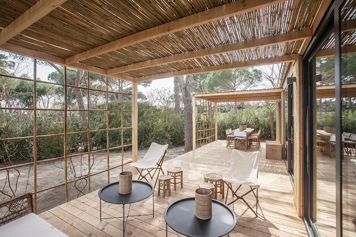 Glamping Terre Di Sacra - Wooden Lodge Suite - Capalbio