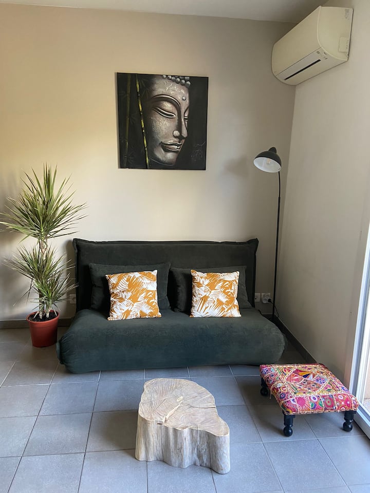 Appartement Cosy Climatisé Ds Résidence Sécurisée - Ajaccio