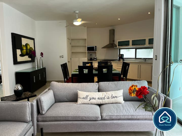 Family And Cozy Apartment 3br - Playa del Carmen