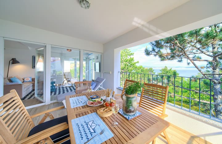 Goldfisch 4 Sea View Apartment - Selce