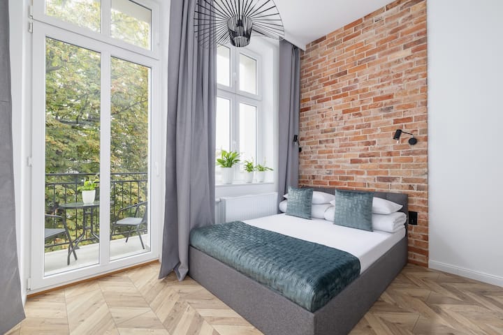 Kazimierz - Apartment With Balcony-starowiślna 41 - Krakow