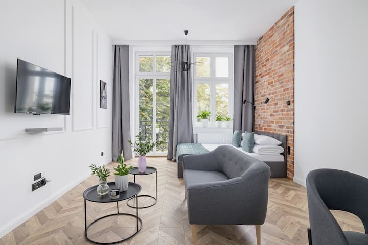 Kazimierz - Apartment With Balcony-starowiślna 41 - Krakova