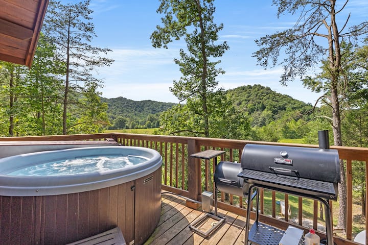 Stargazer - Rooftop + Hot Tub + Walk To Red River - Slade, KY