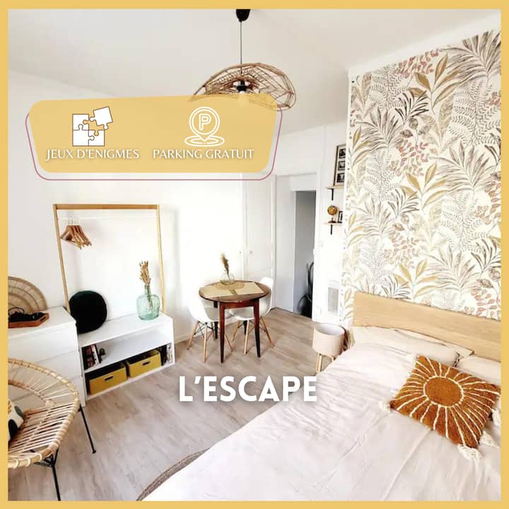 L'escape : Rue Calme - Stationnement Gratuit - Reims