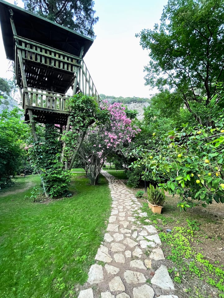 A Cottage In A Charming Garden Of Kibala - Çıralı