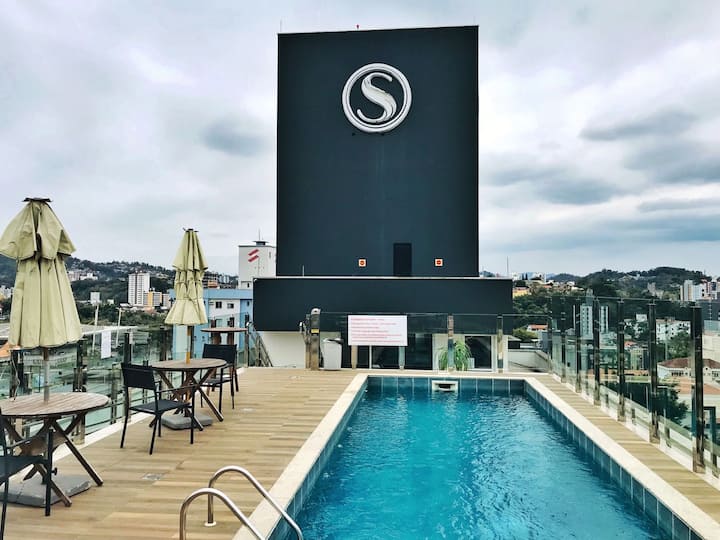 Charmoso Loft Blumenau- Ao Lado Da Vila Germânica! - Blumenau