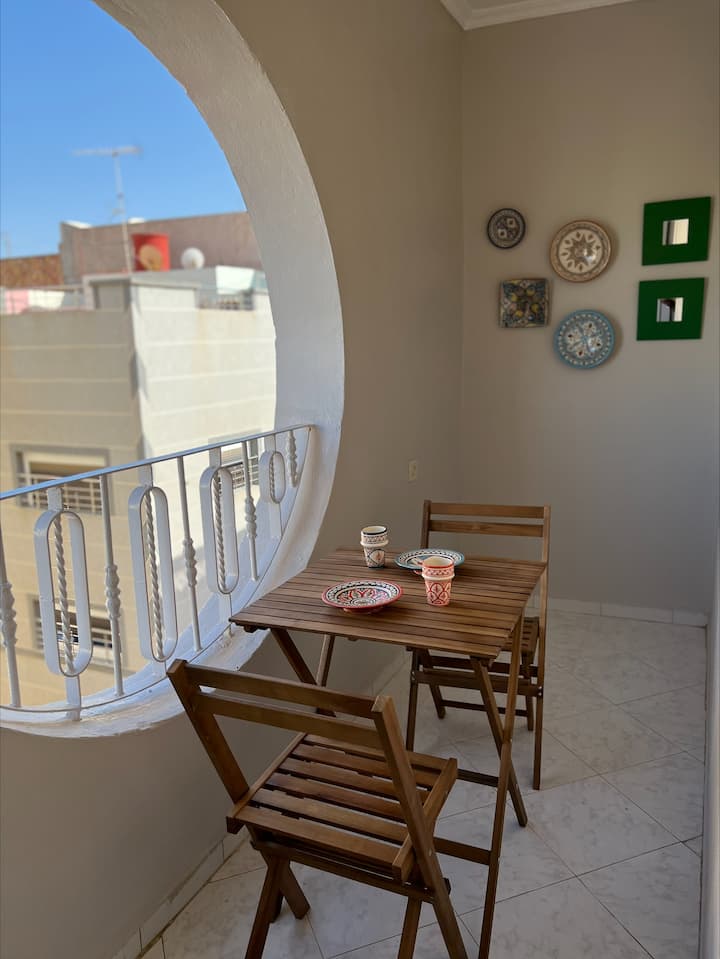 Bright Cosy Apartment With Balcony Incentral Nador - Nador