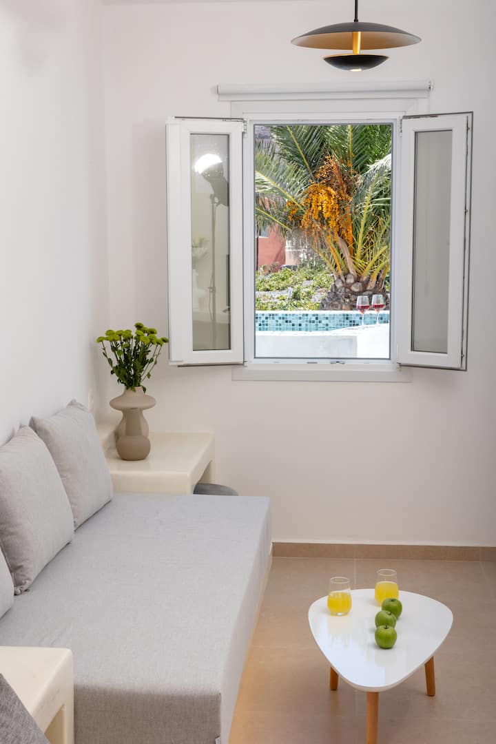 Private Jacuzzi Suite W/sea View - Oia
