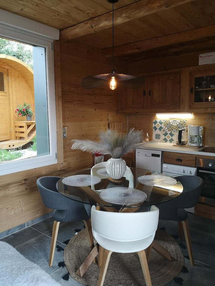 Joli Chalet Cosy Avec Cheminée Et Sauna - Saint-Laurent-en-Grandvaux