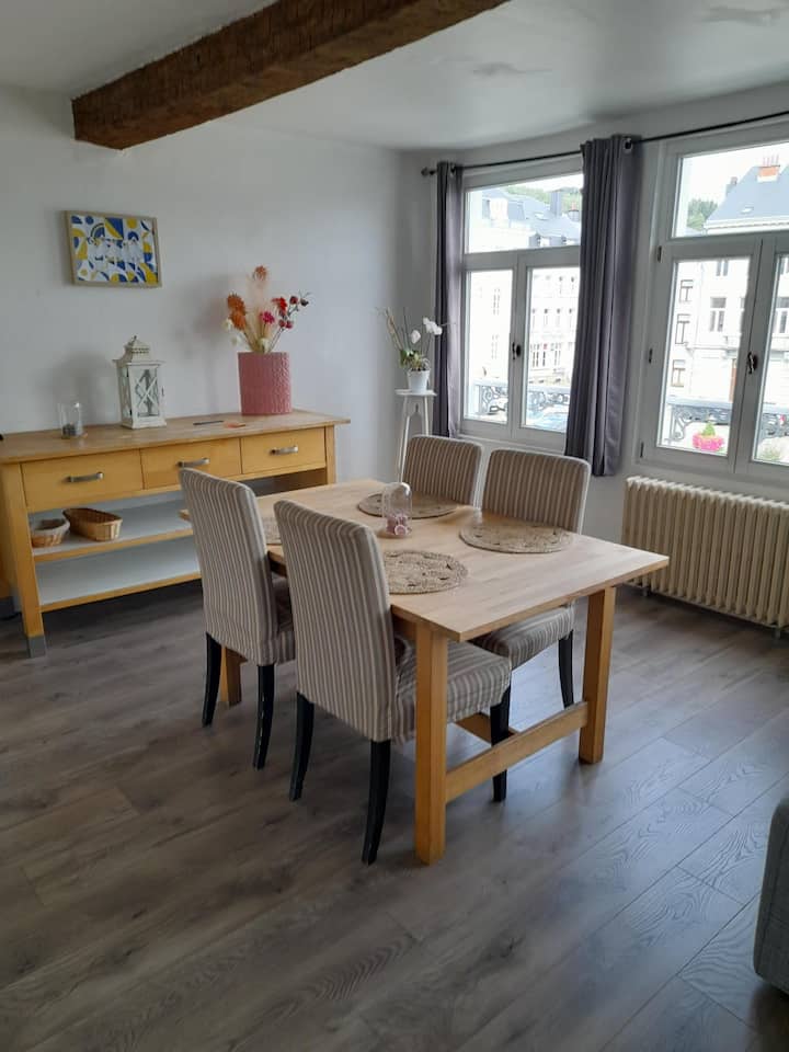 Studio "Au Perron De St Remacle"avec Petitdejeuner - Stavelot