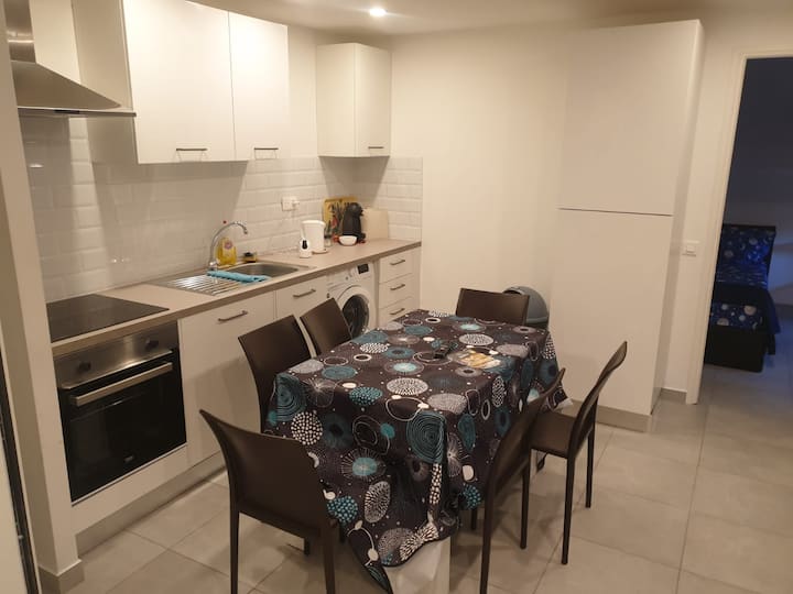 5-   3 Pieces, Tram 1 Min, Gare 3 Min, Avion 5 Min - Saint-Laurent-du-Var