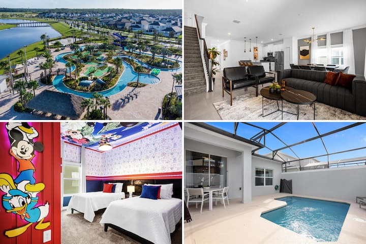 5 Bd/ 4 Ba Sleeps 12! Storey Lake (2432 Rt) - Kissimmee, FL
