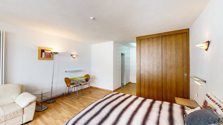 Matterhof, Studio Lit Double - Leukerbad