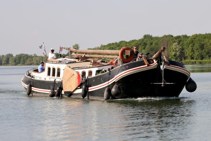 Bateau Hollandais,tjalk De 1903 - Ain
