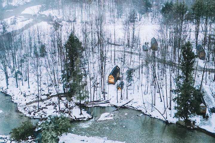 Cabin Lykke At Lumen Nature Retreat | Greta - New Hampshire (State)