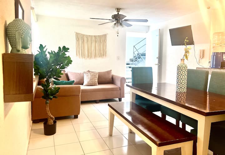 Céntrico, Acogedor, Planta Baja Tours&autos - Cancún