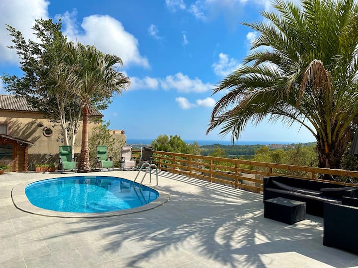 Mountain Villa With Sea Views - Calafell