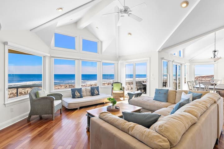 7 Bdrm Oceanfront Rooftop Hottub - Beach Haven, NJ