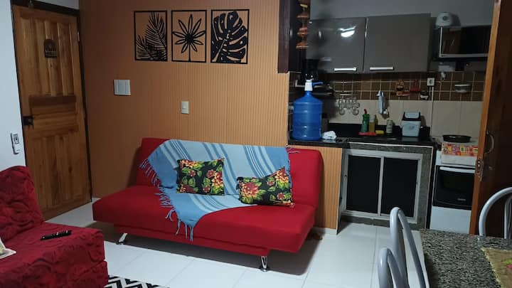 Apto Quarto E Sala, Com Varanda. ÓTima Localização - Itacaré