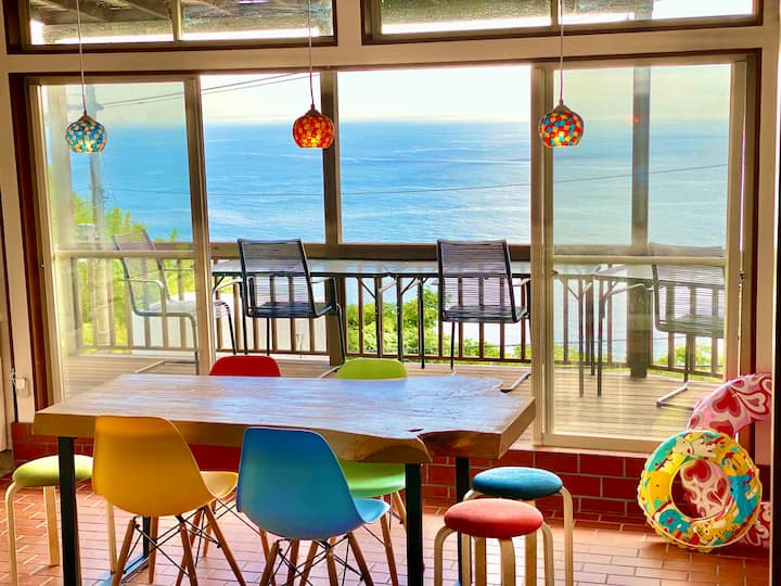 絶景の露天風呂、全部屋オーシャンビュー Blue Ocean Izu - Atami