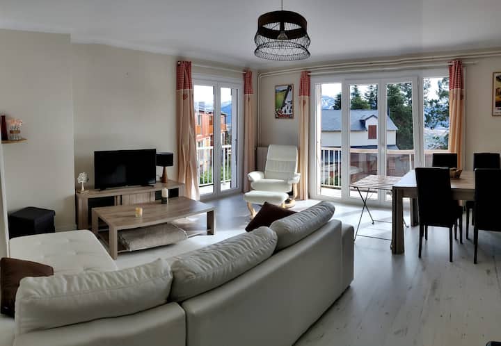 Appartement Spacieux Et Lumineux - Font-Romeu-Odeillo-Via