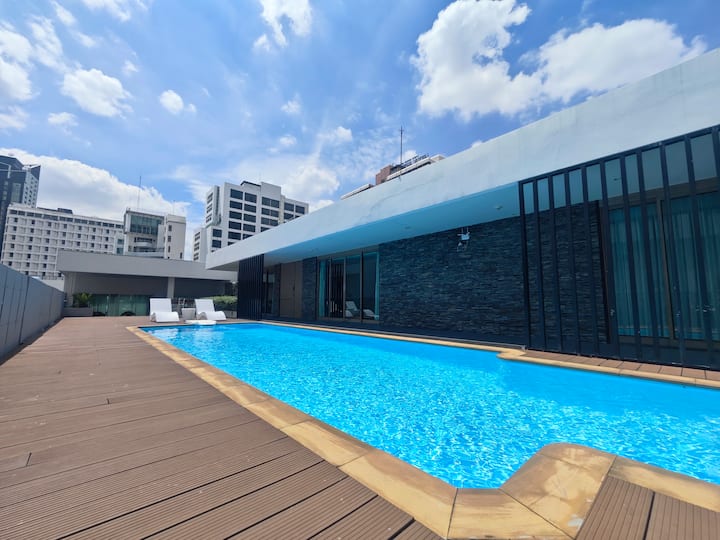 Nana Bts/sukhumvit/1br/free Wifi&gym&pool& P/t21 - Bangkok