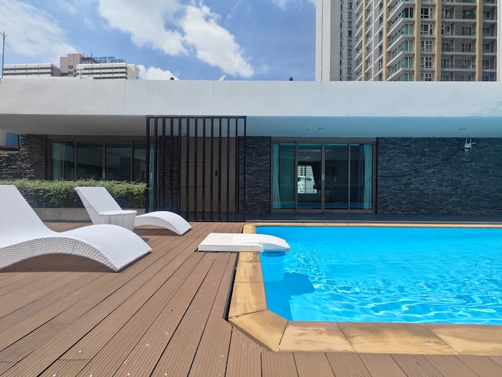 Nanabts/sukhumvit/1br/free Wifi&gym&pool& P/ 3pp - Bangkok