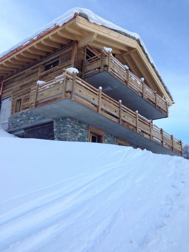Chalet De Luxe Sur La Piste - Veysonnaz