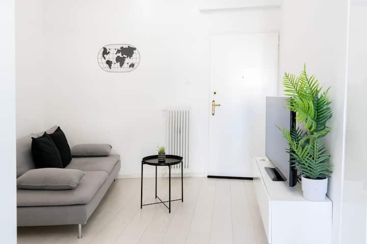 Acropolis View Cozy & Bright  2-rooms Flat - Athens