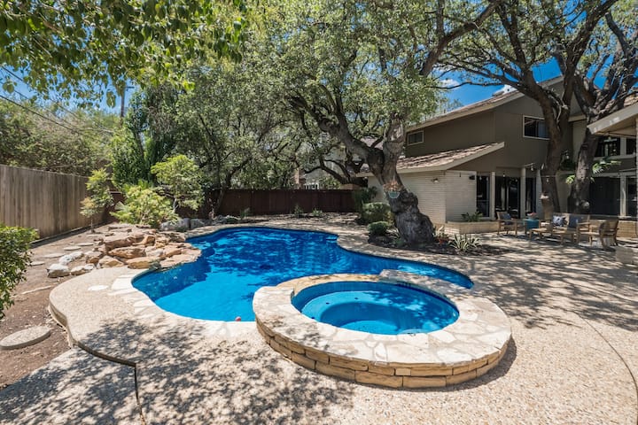 Private Mini-resort & Oasis Heated Pool&spa*gm Rm - San Antonio, TX