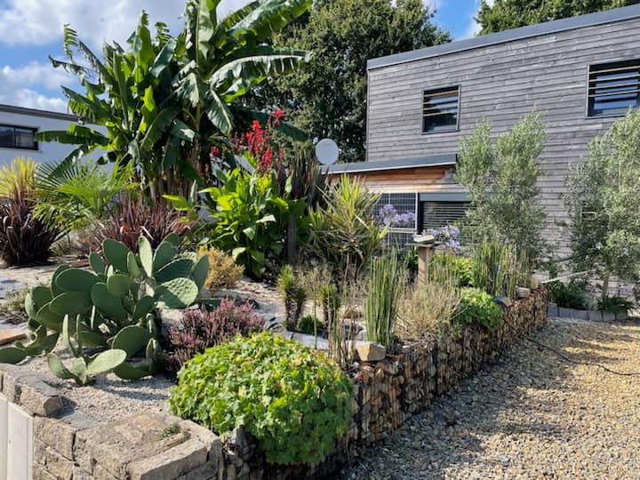 Maison Bois Tout Confort Au Cap Coz - Fouesnant