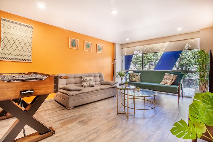 Apartment Mexico City With Rooftop & Gym - Mexico-Stad