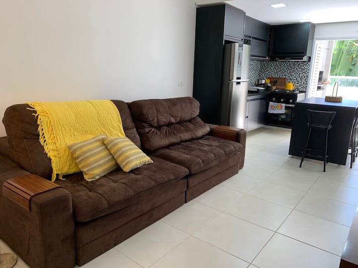 Apartamento Moderno Completo A 350m Da Praia - Ubatuba