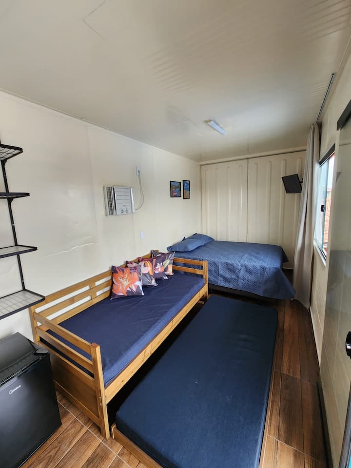 Suíte #4 Com Ac, Smarttv, Frigobar - Penha