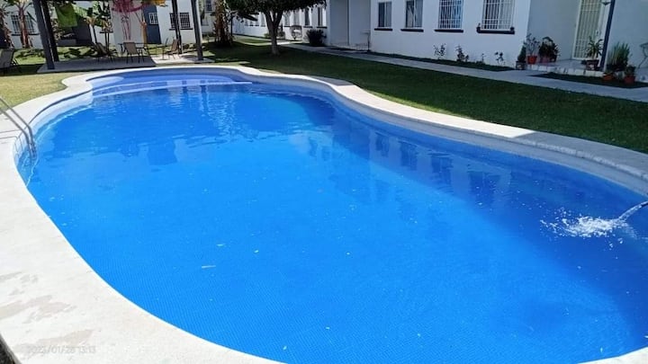 Departamento Con Alberca En Yautepec Morelos - Yautepec de Zaragoza