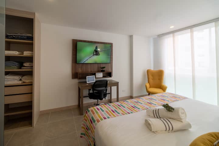 Appartement Cosy Et Chic D'une Chambre - Armenia