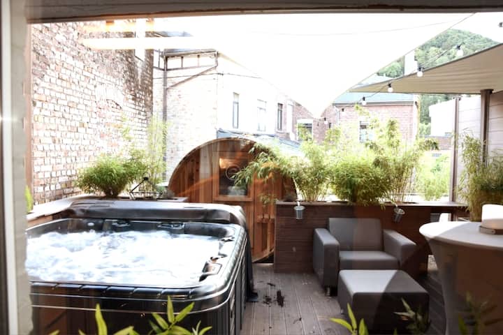 Jacuzzi & Sauna Suite 40 1 By Malmedreams - Stavelot