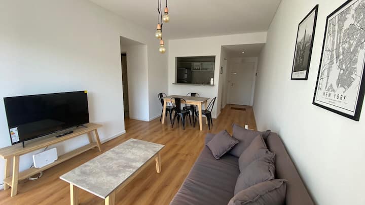 (Dvz12) Confortable, Luminoso Y Tranquilo Para 4 - Buenos Aires