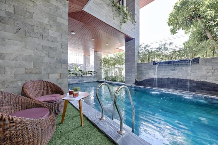 5mins To My Khe Beach,pool Tropical Style Room - Da Nang, Province, Vietnam