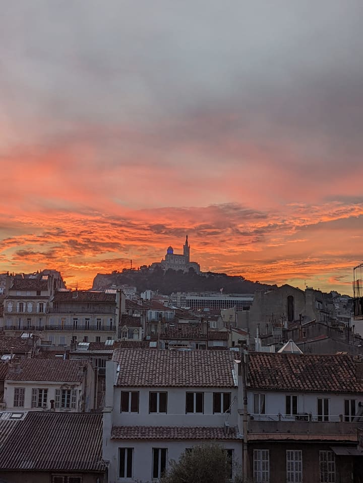 Appartement Vue Bonne Mère - Marseille