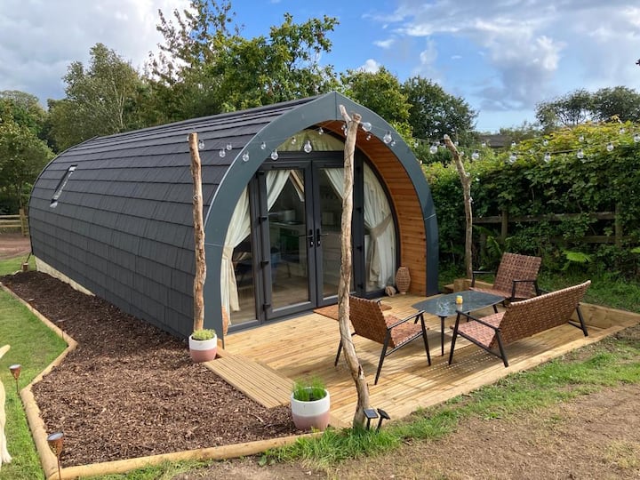 Tranquil Peaceful Pod- Cedar Relax And Recharge - Dorset