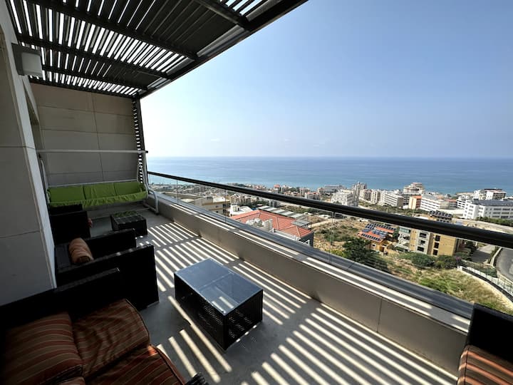 Luxury Oasis With Breathtaking Sea & Beirut Views - Beirut