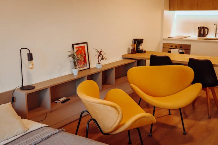 New, Modern And Safe Studio In Palermo Hollywood - Argentina