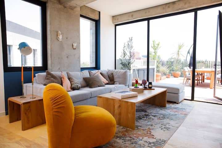 Luxury Penthouse In The City Centre - Mexiko-Stadt