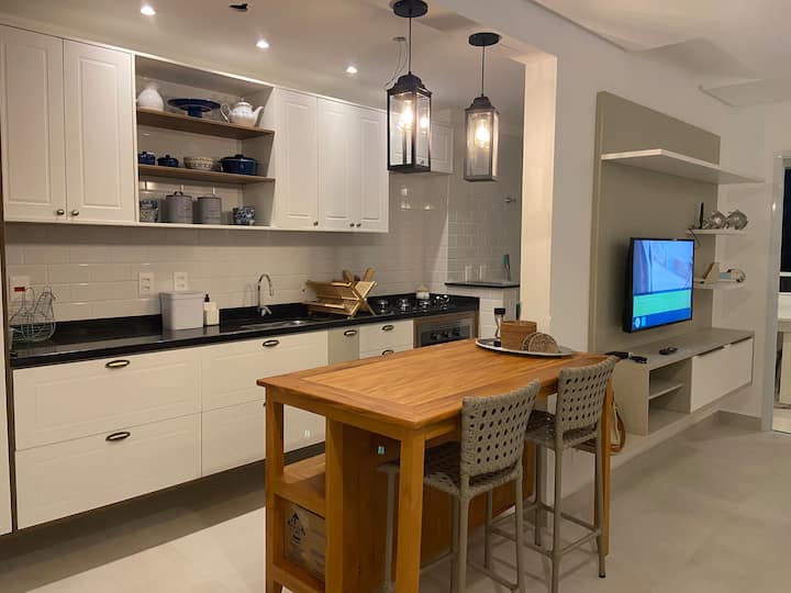 Apê Novo E Confortável à 500m Da Praia - Praia Grande